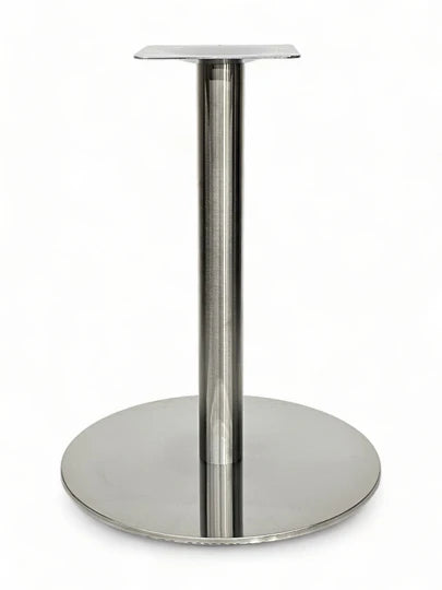 23" Round Stainless Steel Table Base – Petersen Furniture