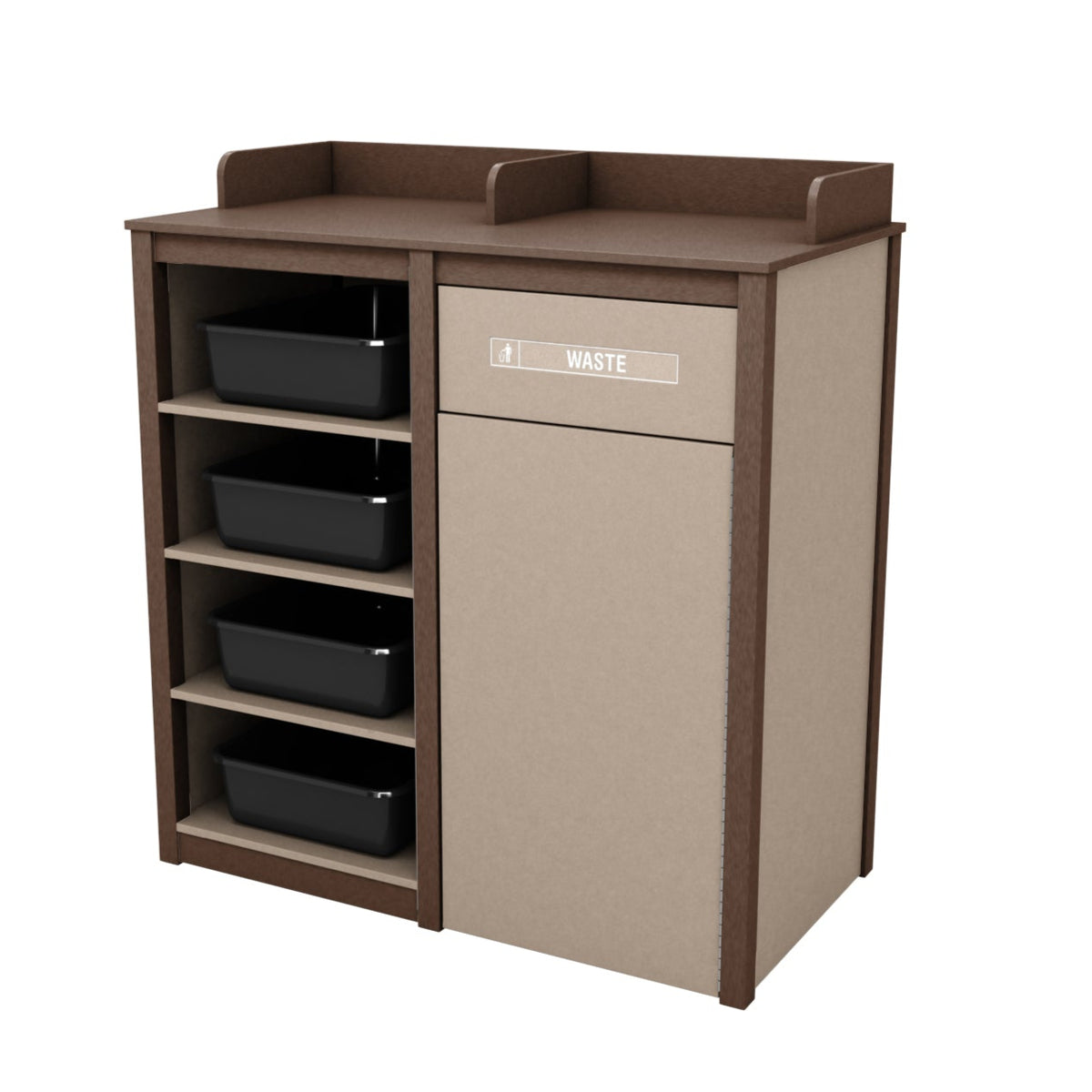 Indoor Outdoor Bussing and Waste Receptacle Combinations – Petersen ...