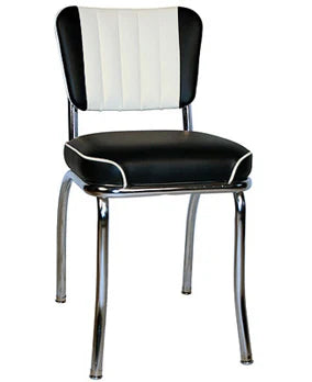 Two Tone Channel Back Diner Restaurant Chair – Petersen Furniture